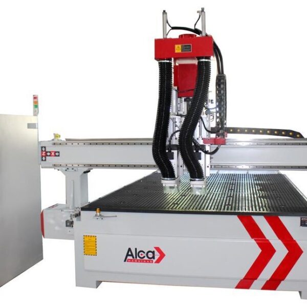 Router CNC Modelo AL- 2030 DS, 02 Spindles, 380 Volts, Marca Alca ...