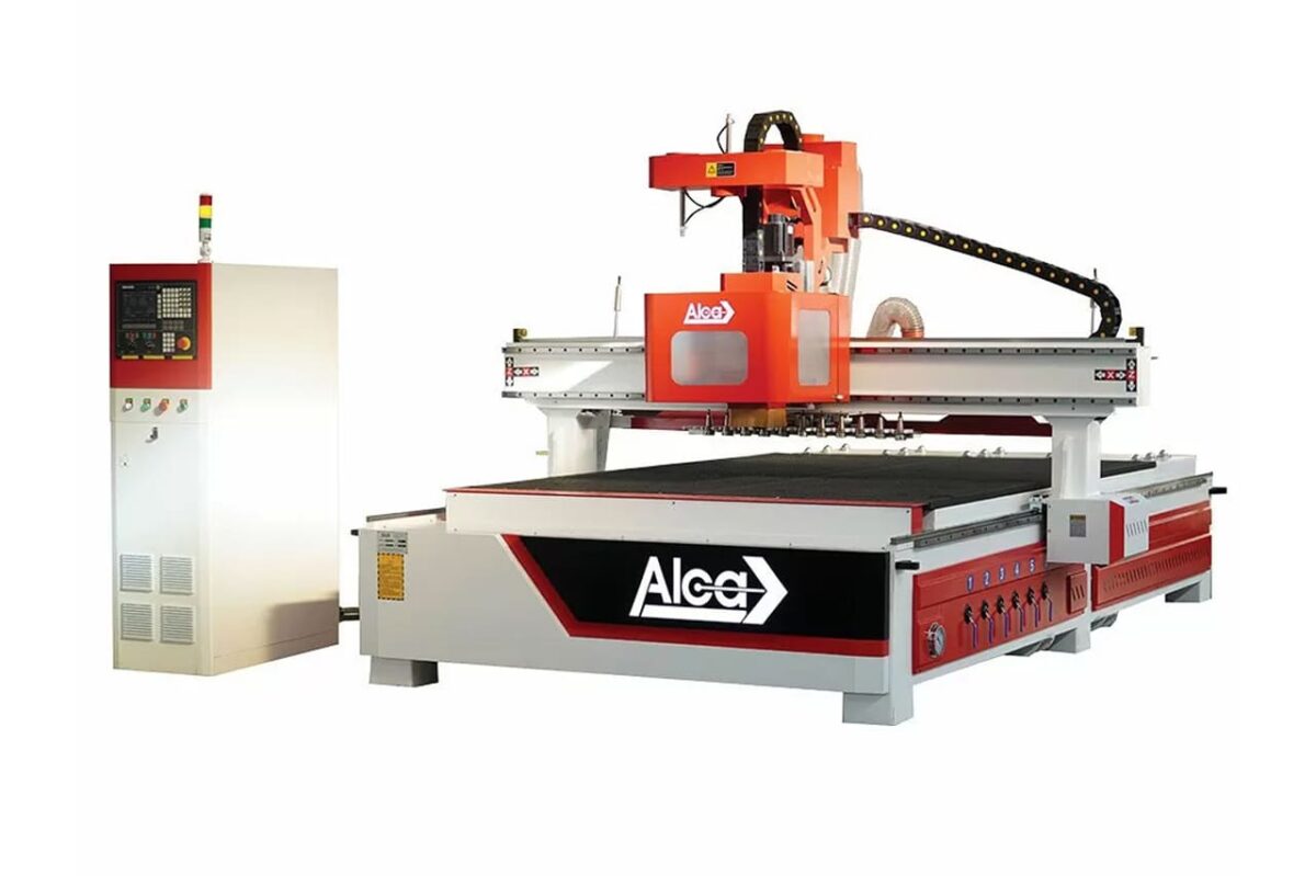 Router CNC Modelo AL - 2030 QS, 04 Spindles, 380 Volts, Marca Alca ...